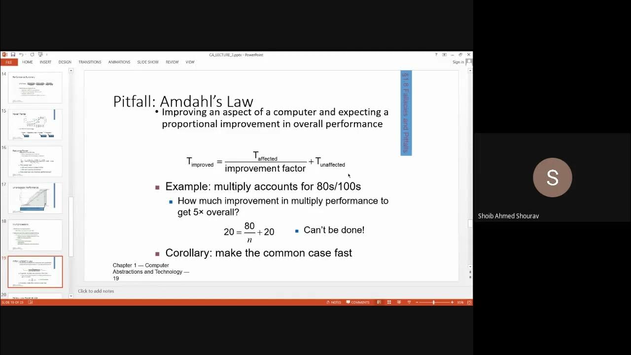 Lecture 04 - Computer Architecture (CSE 3313) Shoaib Ahmed Shourov - YouTube