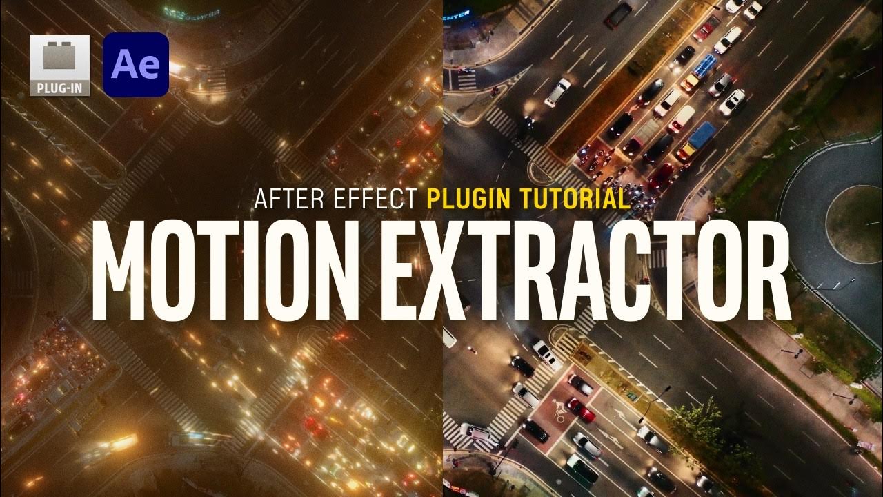 After Effects Plugin Tutorial Motion Extractor - YouTube