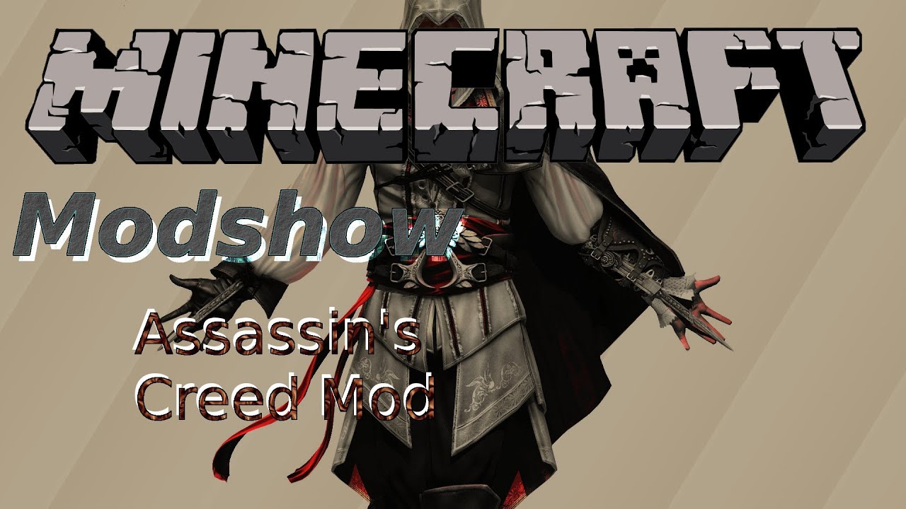 Minecraft ASSASSINS CREED MOD - YouTube