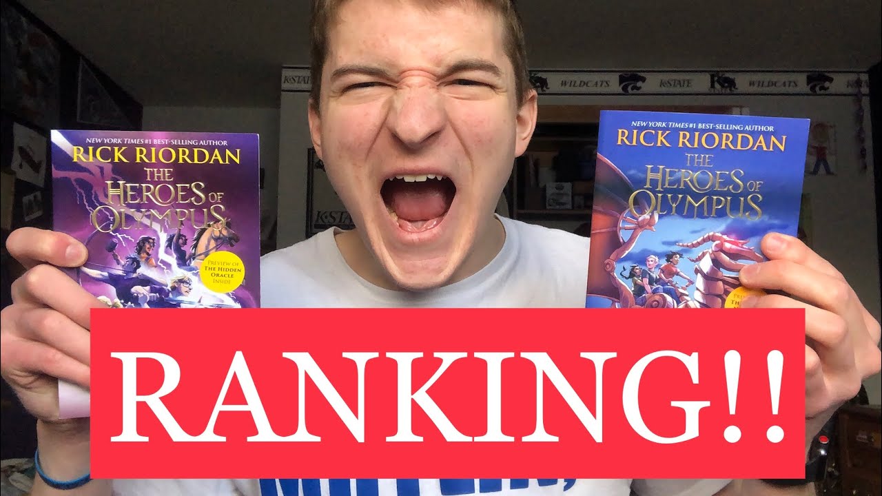 RANKING ALL OF THE HEROES OF OLYMPUS BOOK COVERS!!!! Which is your ...