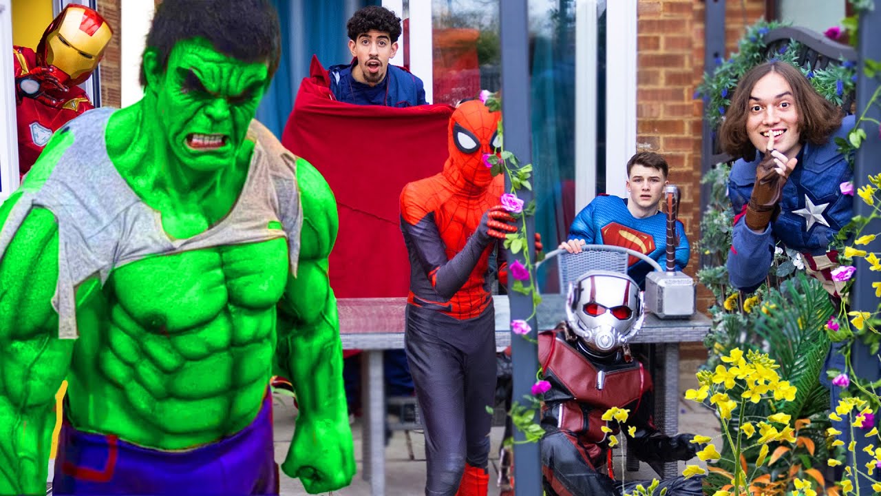 Superhero Hide and Seek! - YouTube