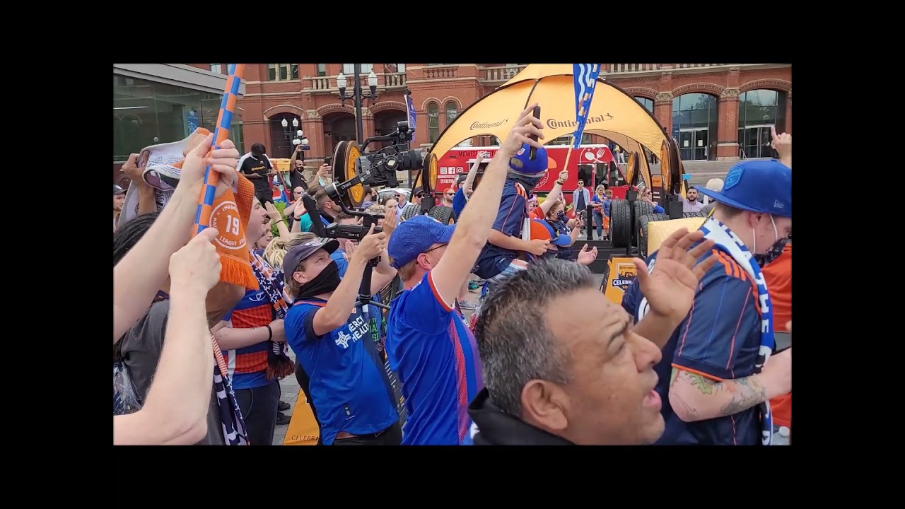 FC Cincinnati Fans March to TQL Stadium - 2021 - YouTube