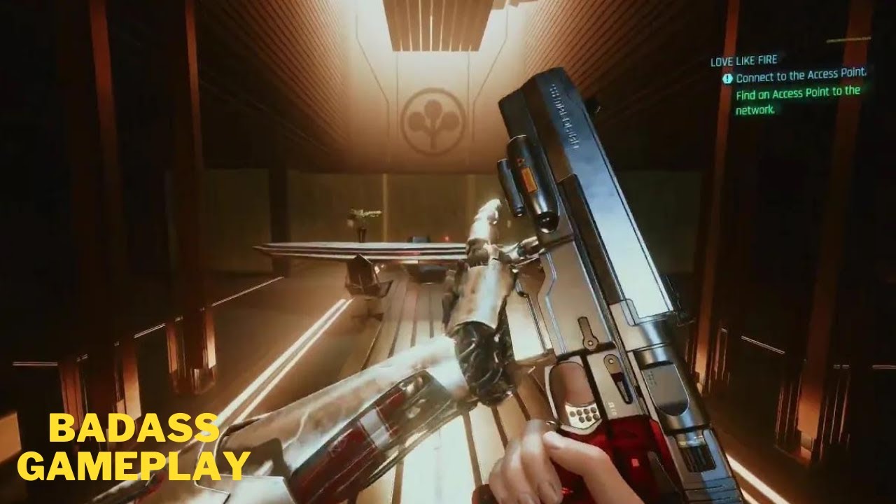 Lore Accurate Johnny Silverhand Nukes the Arasaka Tower🗿- No Damage ...