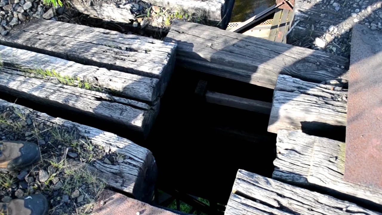 Downingtown Trestle Bridge pt 1 - YouTube