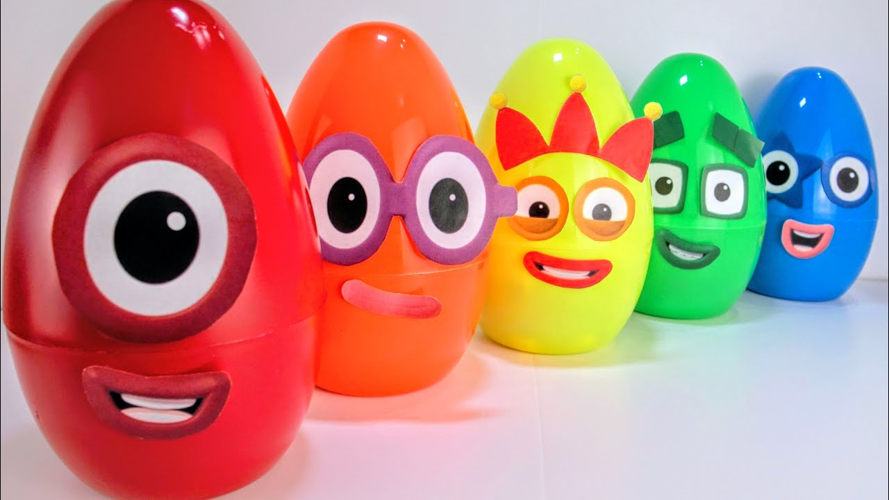 Numberblocks Egg Surprise - YouTube
