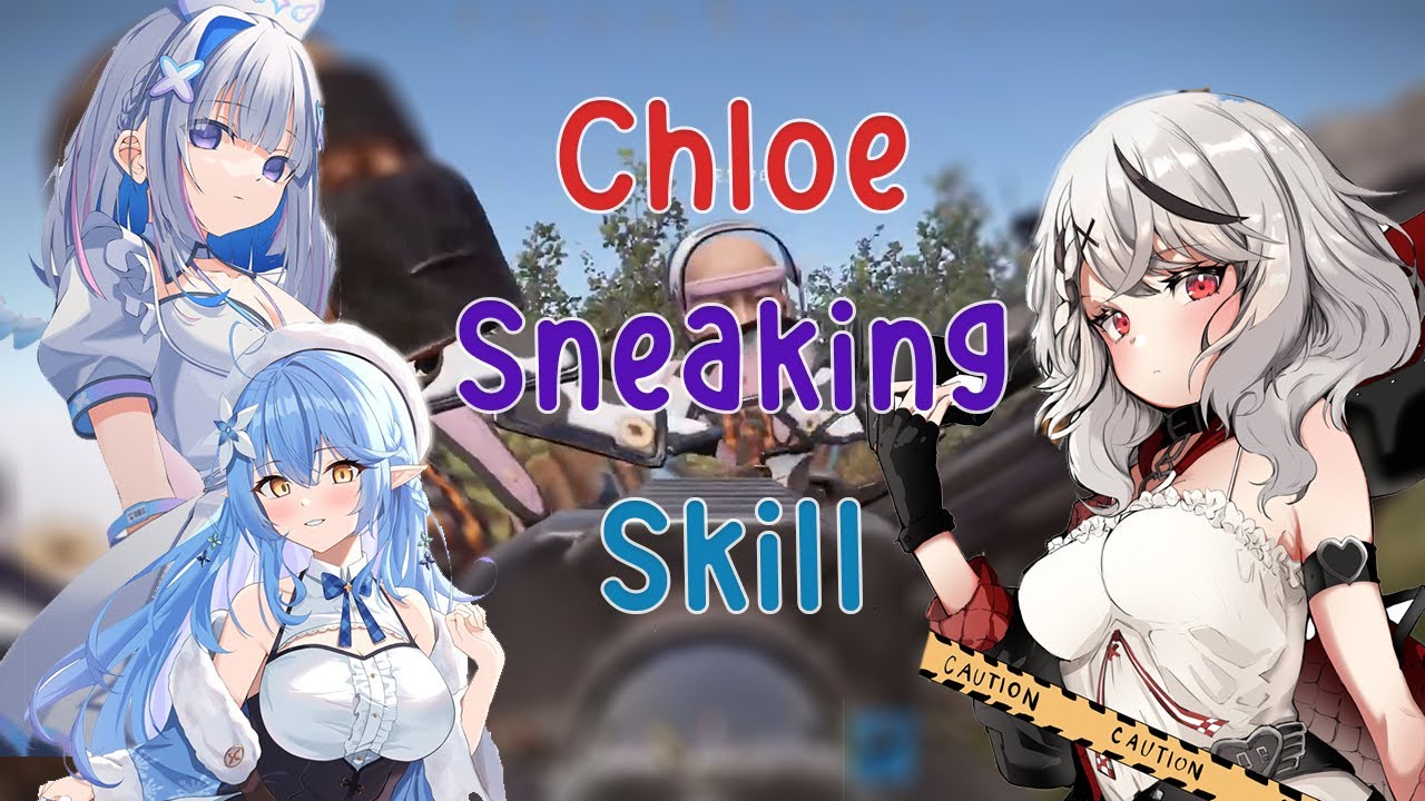 Chloe Show Her Sneaking Skill in Rust with Lamy and Kanata - YouTube