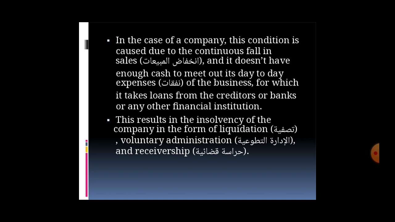 Insolvency vs bankruptcy (definition/ similarities) - YouTube