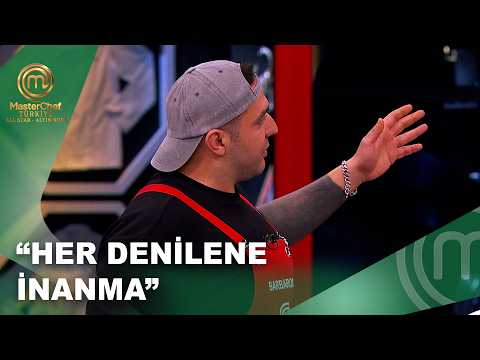 Barbaros, Sergen'i Güven Konusunda Uyardı! | MasterChef Türkiye All Star Altın Kupa 11.12.2025