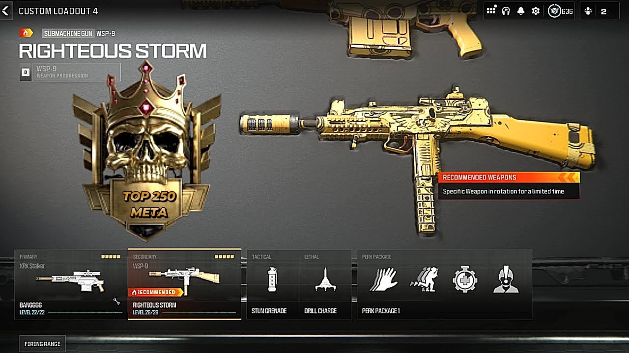 NEW WSP 9 META is Breaking REBIRTH ISLAND 👑 (Best WSP 9 Class Setup ...