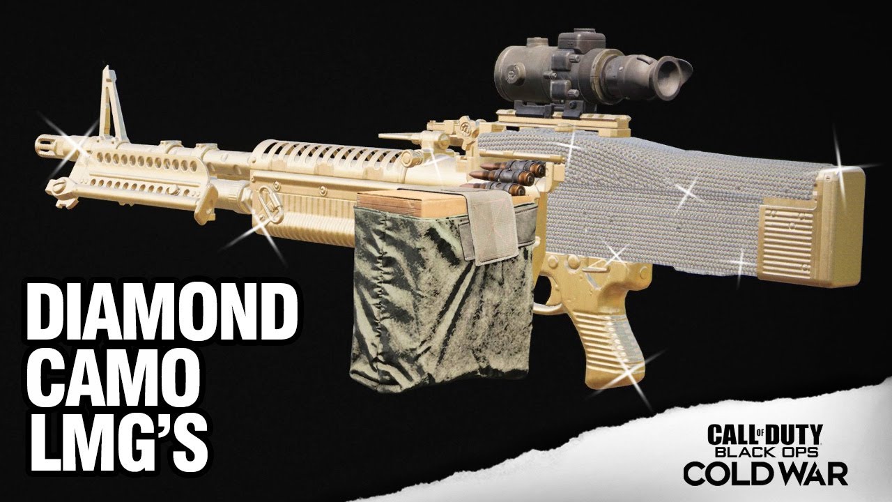 Unlocking All Diamond LMG Camo's - Black Ops Cold War [4K 60fps PC ...
