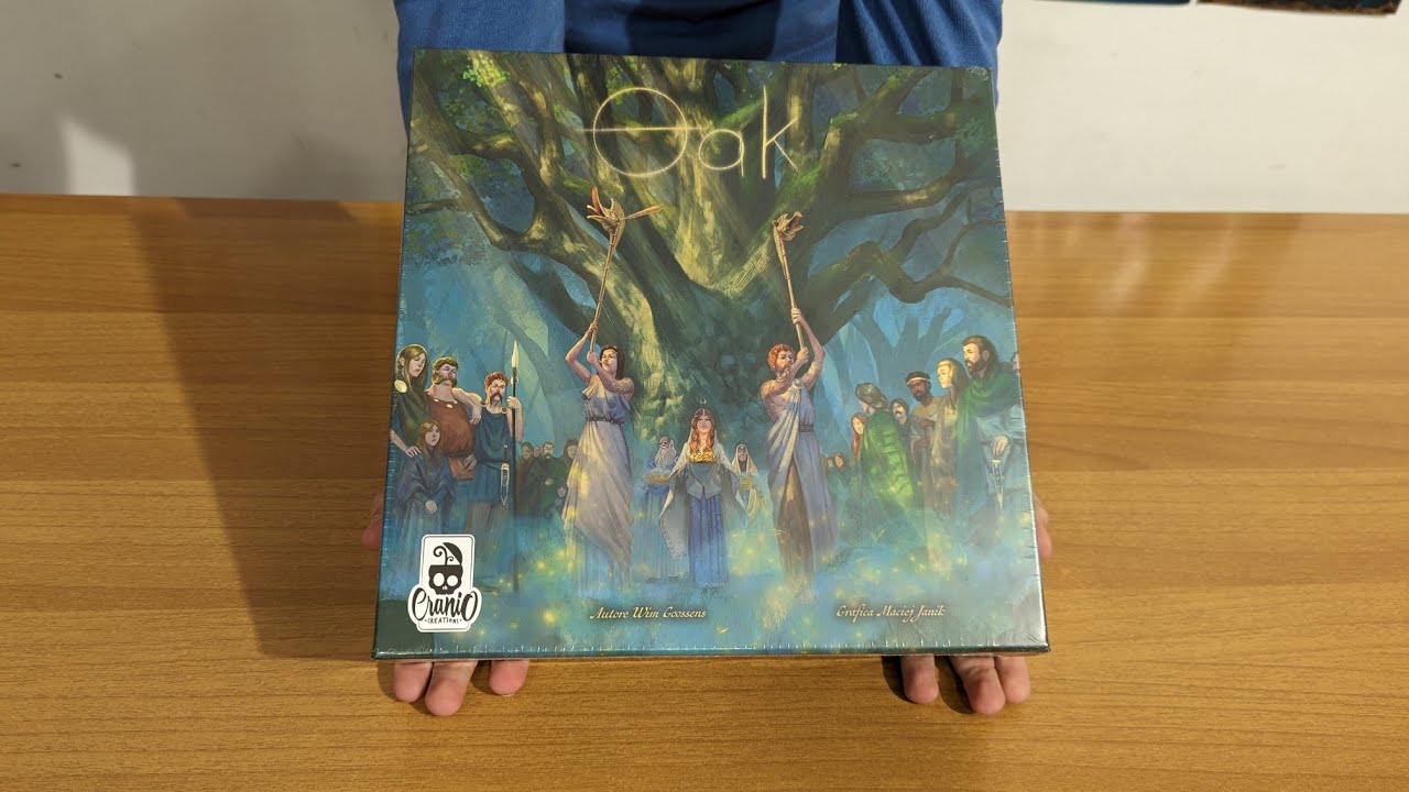 Unboxing di Oak - gioco da tavolo - YouTube