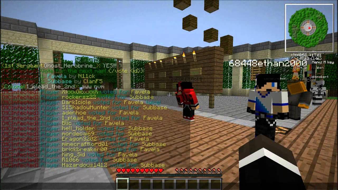 Minecraft: MC Infected Server - YouTube