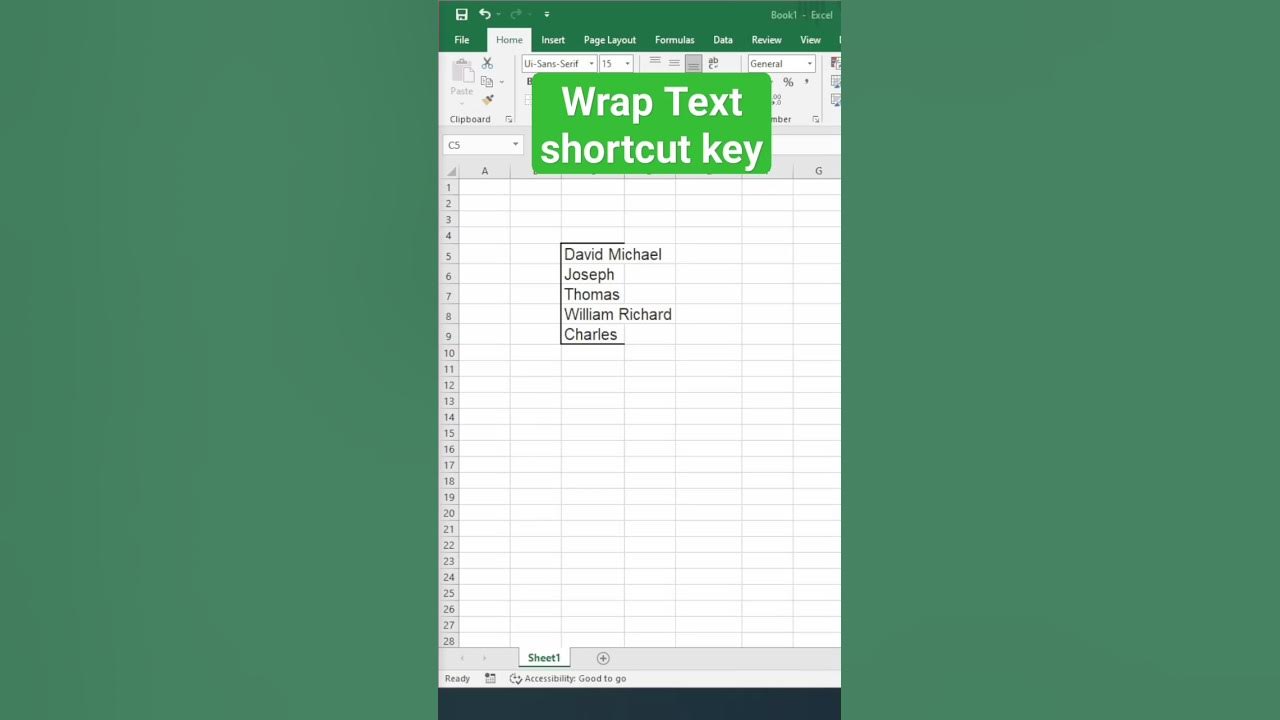 Wrap Text In Excel Shortcut Key Excel Tips And Tricks shorts YouTube wrap-text-in-excel-shortcut-key-excel-tips-and-tricks-shorts-youtube