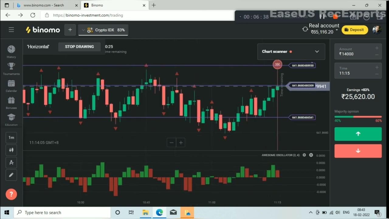 My Fast Trading Video | Binomo Trader | Daily 2k profit 🤑🤑 | Online Earning | Swrang Trader ...