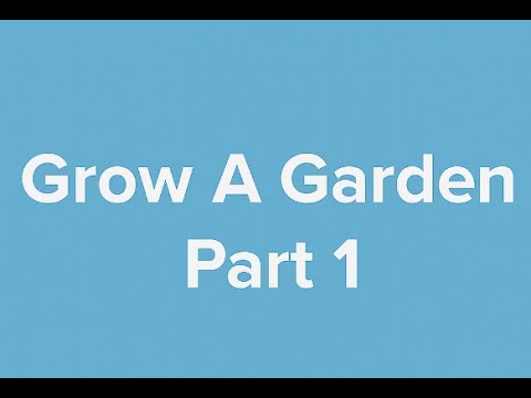 Starting over on Grow A Garden Roblox - YouTube