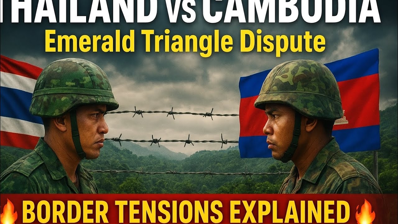 Why Thailand And Cambodia Are Fighting Again | Emerald Triangle Dispute ...