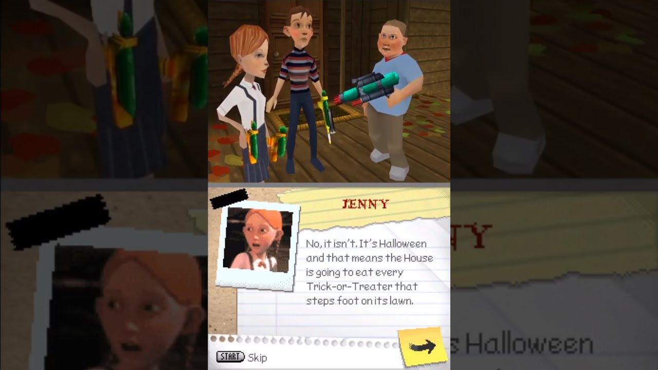 Monster House - DS playthrough - Part 1 (no commentary) - YouTube