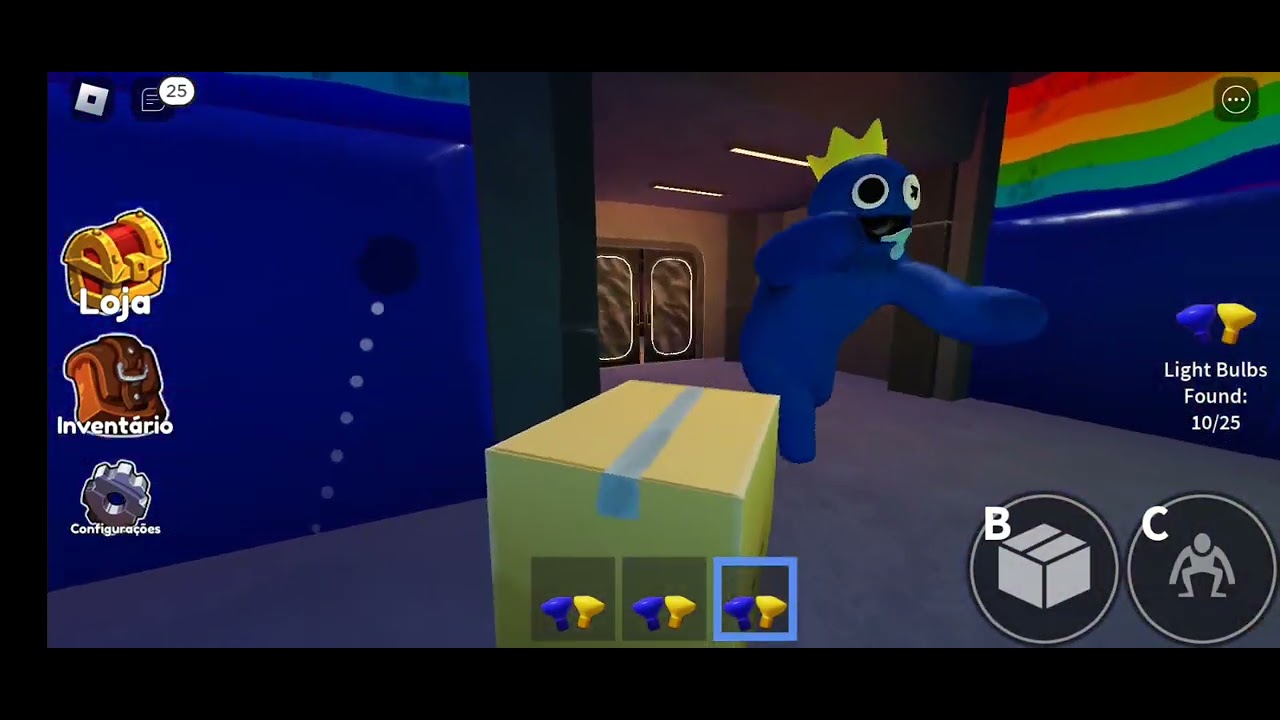 MINHA PRIMEIRA VES GRAVANDO RAIBOW FRIENDS 2 GAMEPLEY #1 - YouTube