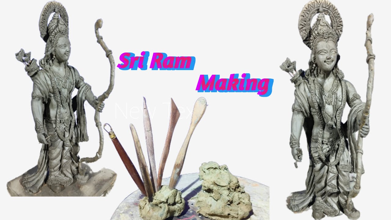 🪷How to making sri ram ji.#sri ram - YouTube