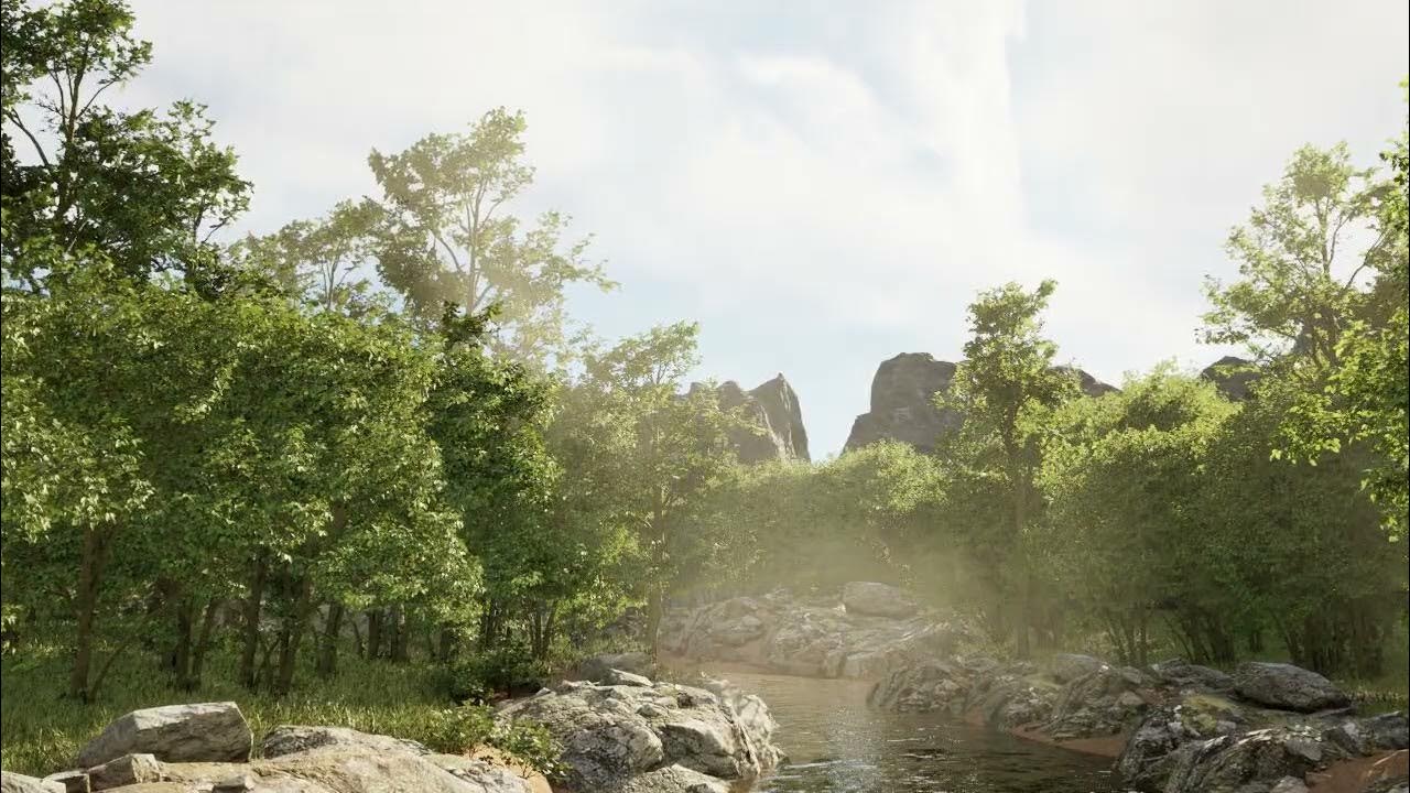 Unreal engine 5 Cinematic River - YouTube
