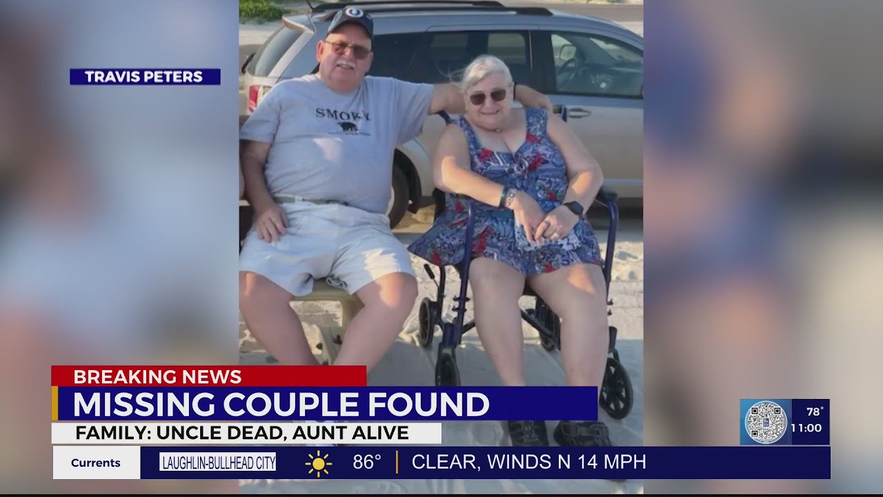 Missing couple found; uncle dead, aunt alive, nephew says - YouTube