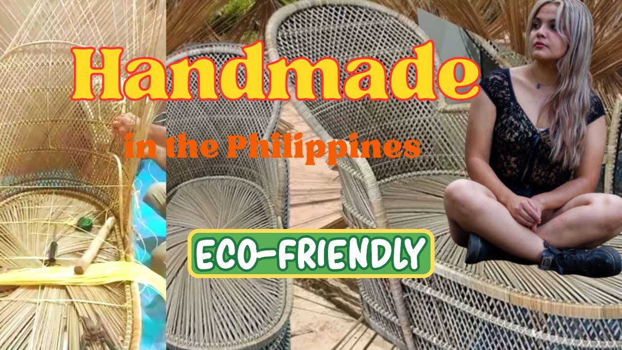 Philippine Live - The Story Behind Buri Palm Chairs 🌴 - Crafting a ...