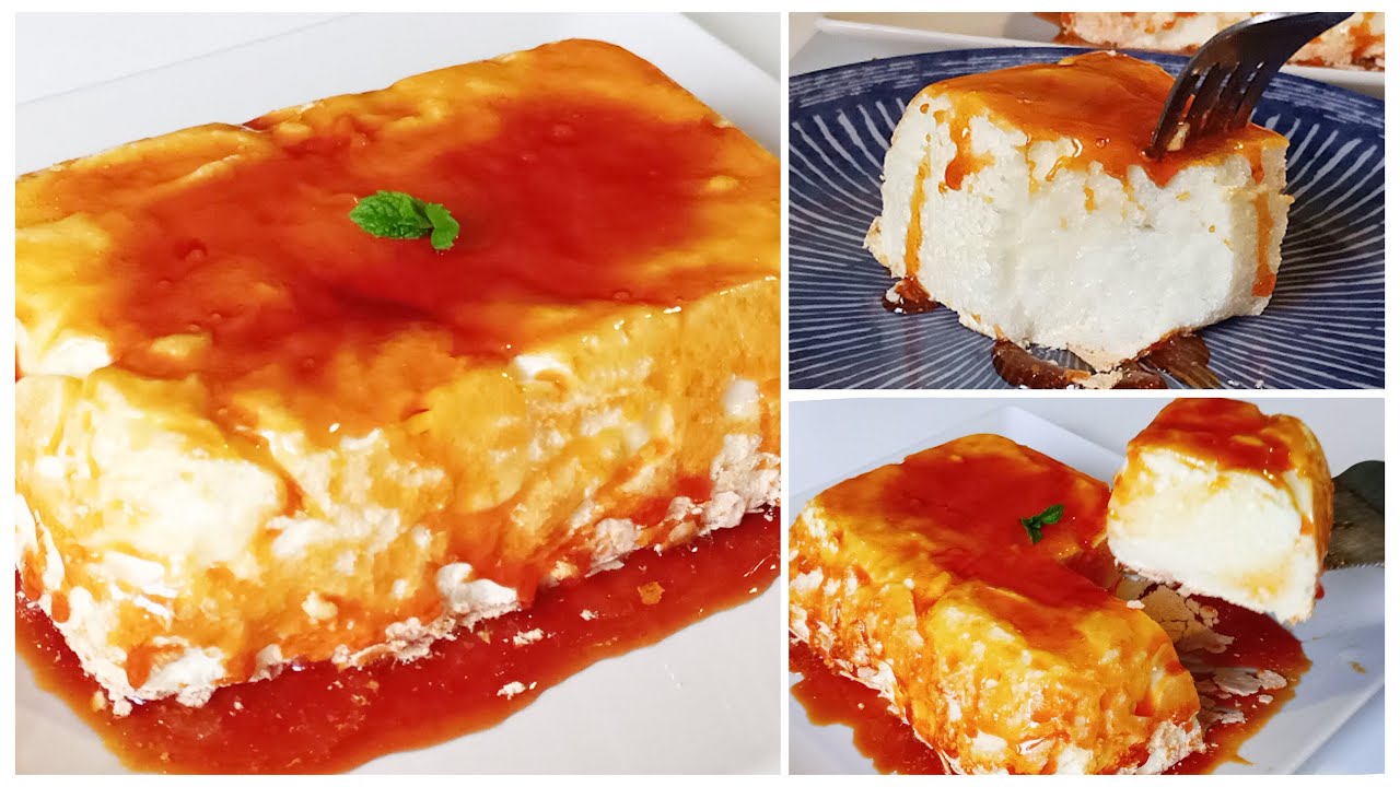 Mouth Melting Snow Pudding Recipe with Only 3 Ingredients | Caramel Egg ...