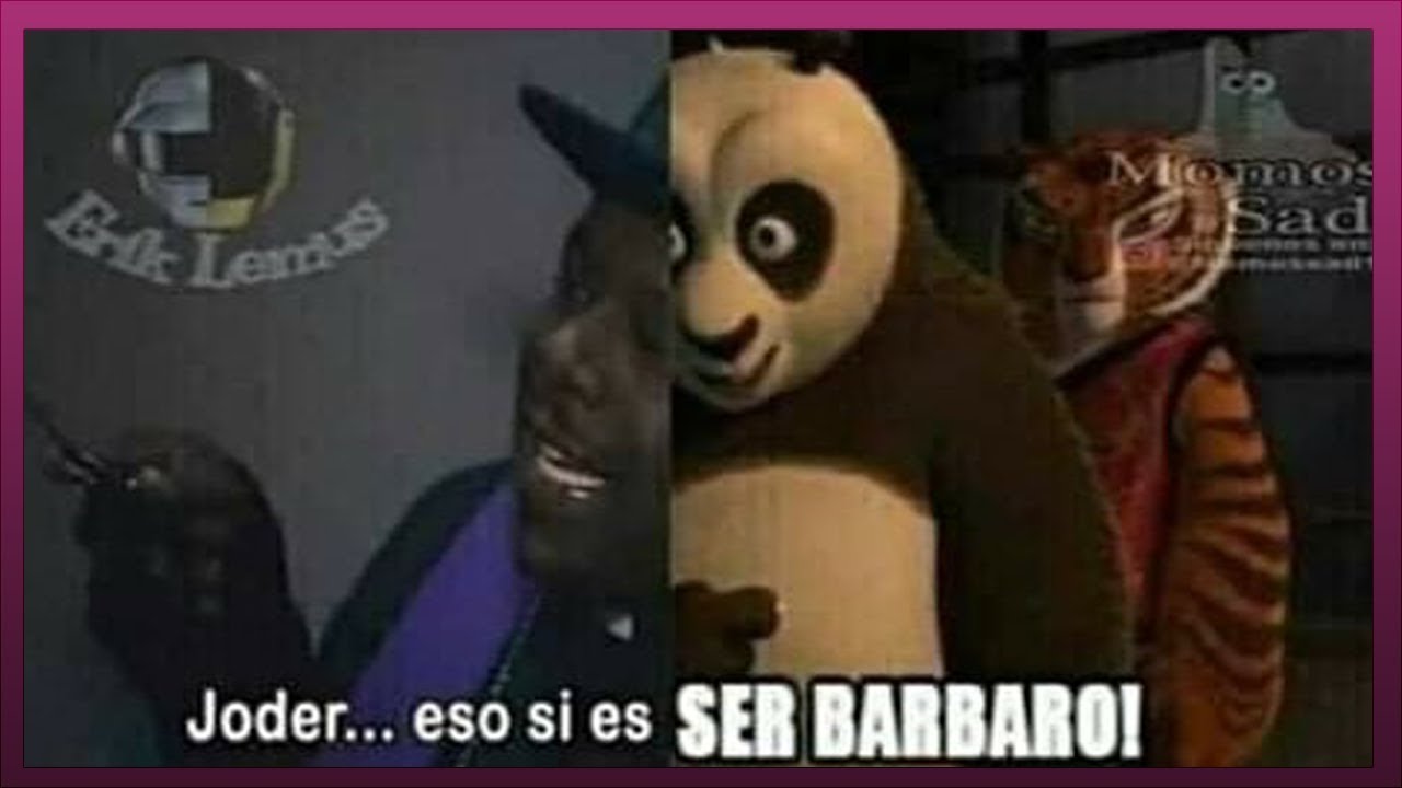 Joder eso si es ser bárbaro (Meme hecho por mi) - YouTube