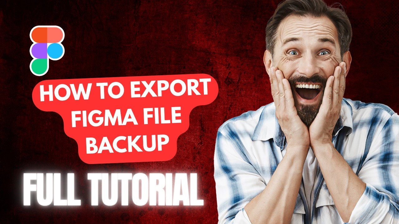 How to Export a Figma File Backup [2026 Full Guide] - YouTube