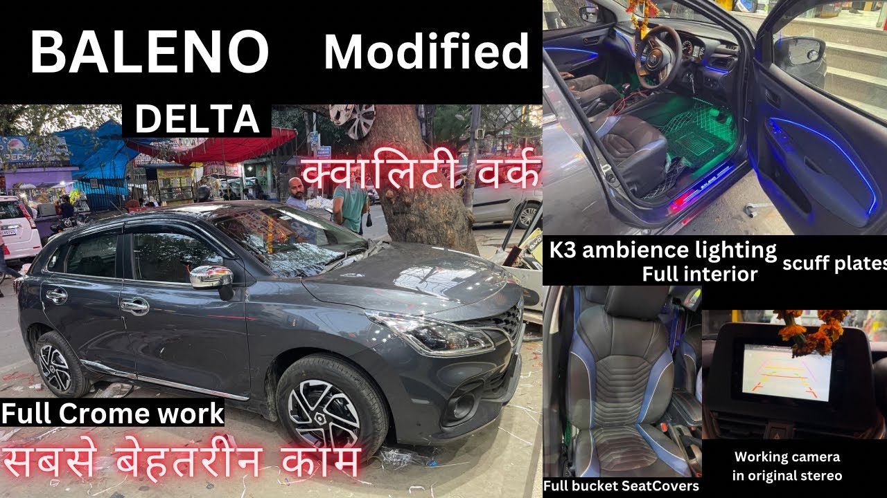 All new Baleno 2023 modified 🔥 Baleno delta modified 🔥 Baleno genuine ...