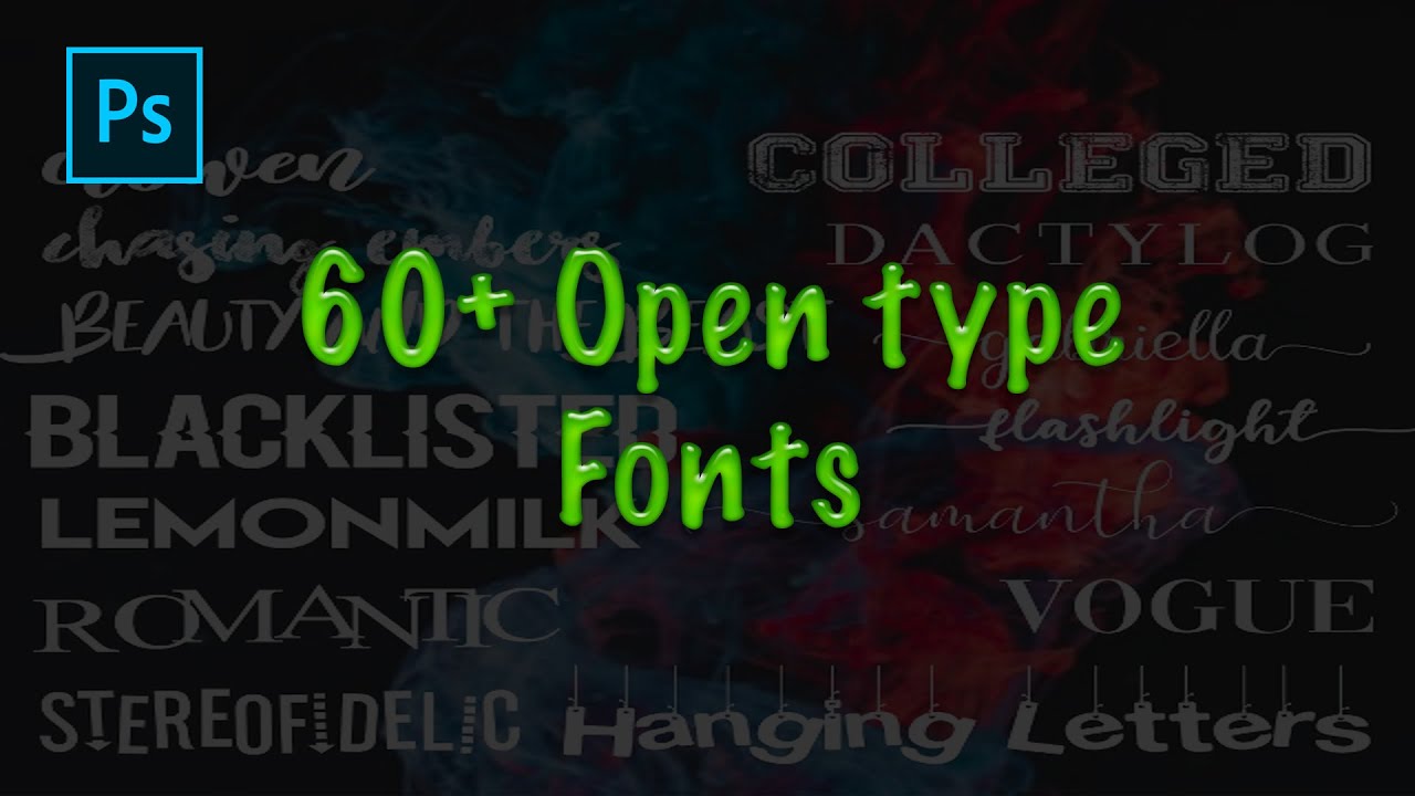 60+ Open Type Fonts Free Download | New Premium Fonts For Graphic ...