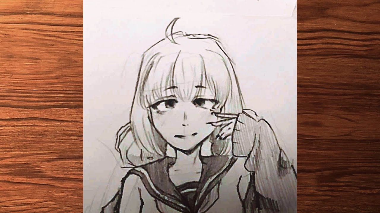 Drawing anime | How to draw anime step by step | Drawing anime ...
