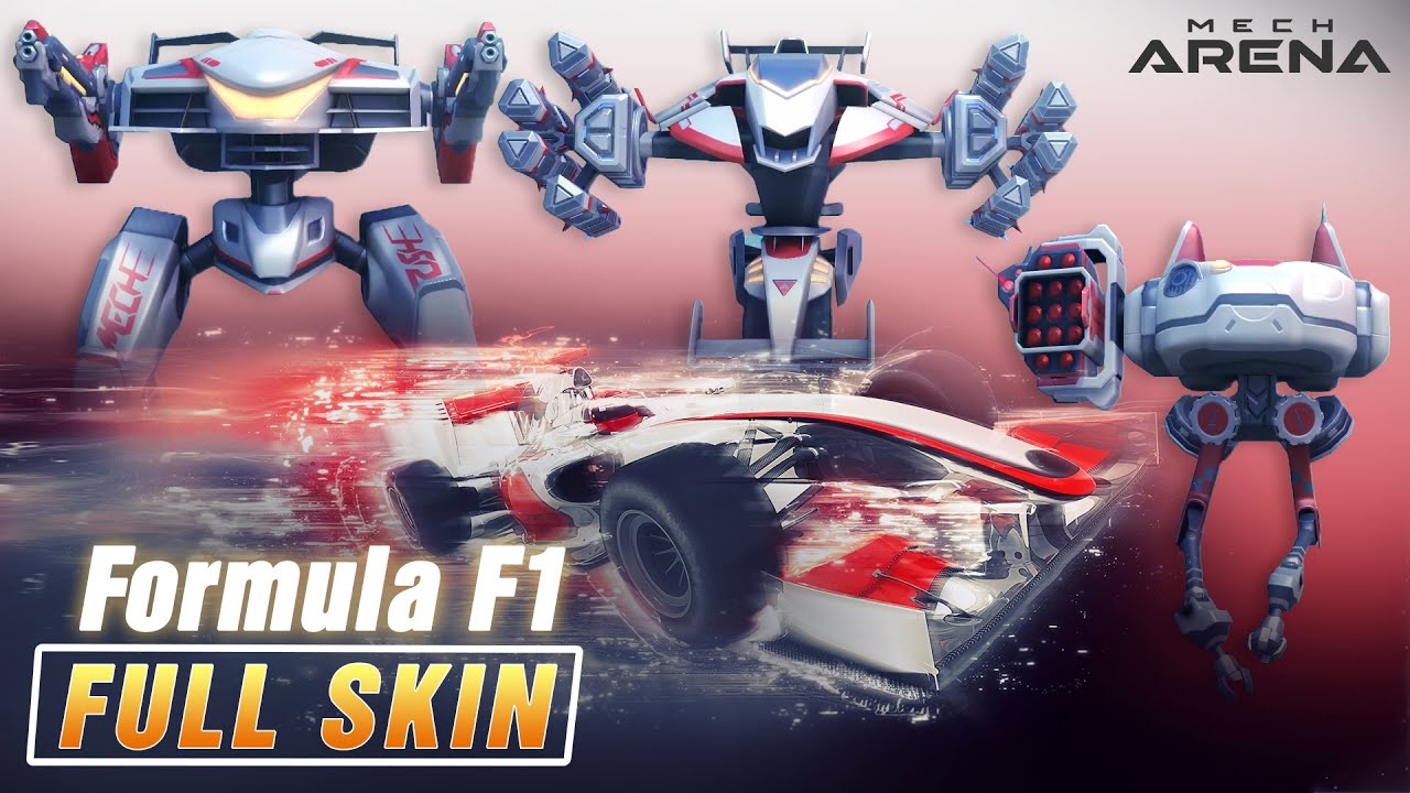Full Skin Formula F1. It's racing time in Mech Arena - YouTube