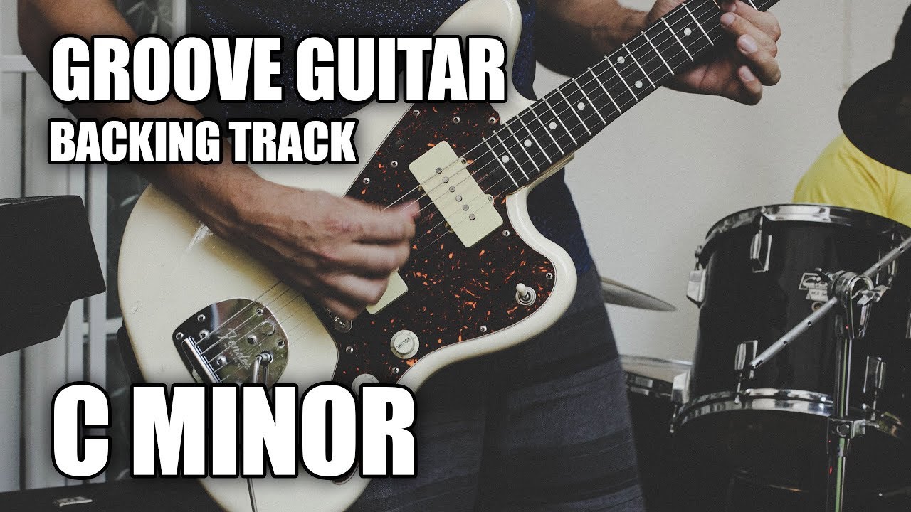 Groove Guitar Backing Track In C Minor Pentatonic - YouTube