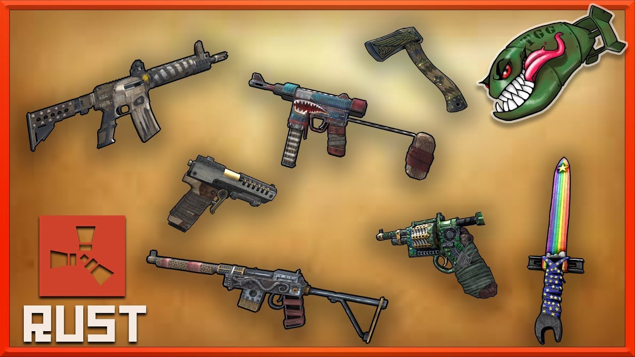 Rust Skins | Deathcore Lr-300, Drake SAR, Raventale Set, Warpaint SMG ...