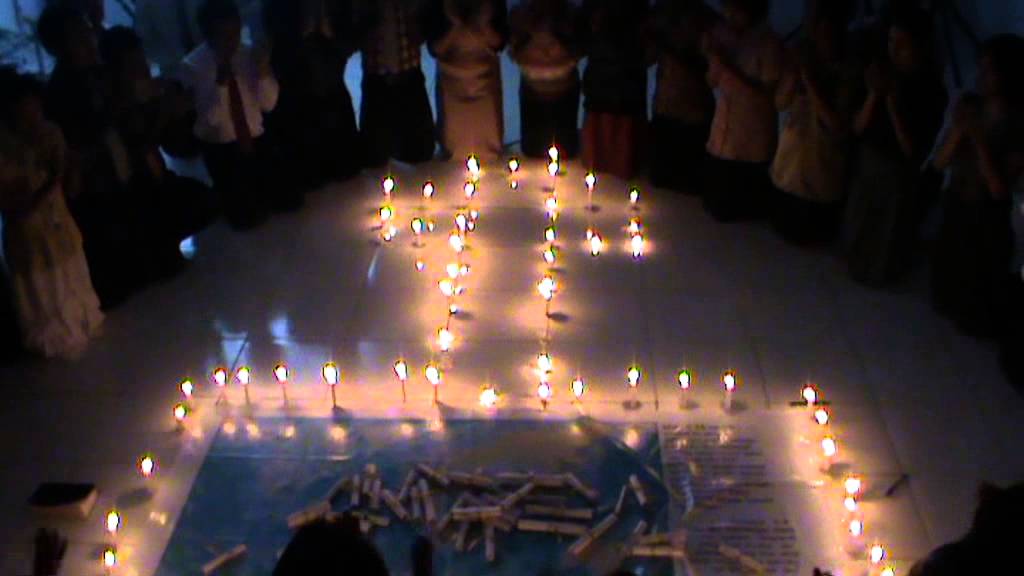 1000 Missionary Movement Chanting 14th batch Indonesia - YouTube