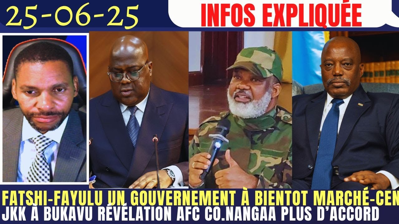 FATSHI-FAYULU BIENTOT UN GOUVERNEMENT JKK À BUKAVU RÉVÉLATION CORNE ...