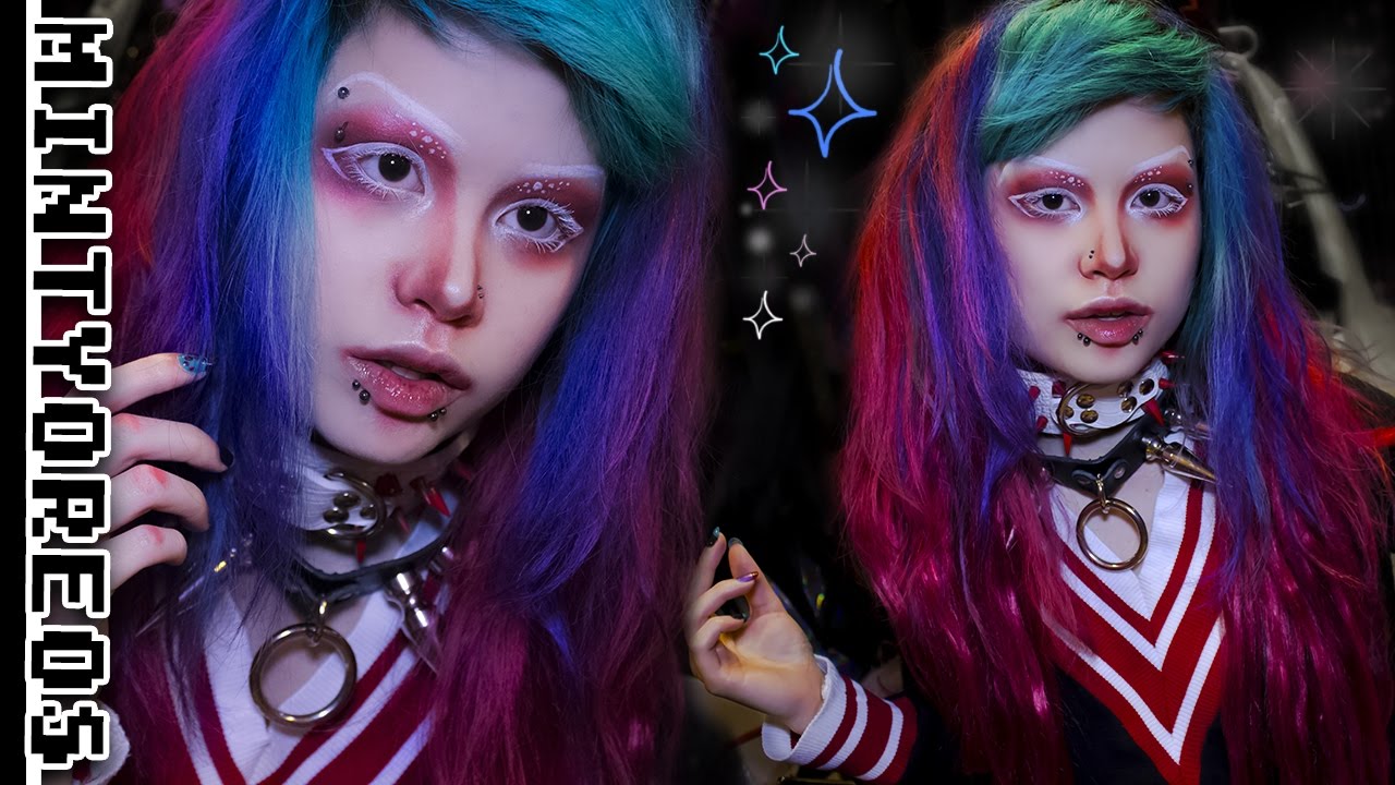 🍃 Albino Imp Inspired Makeup | MINTYOREOS - YouTube