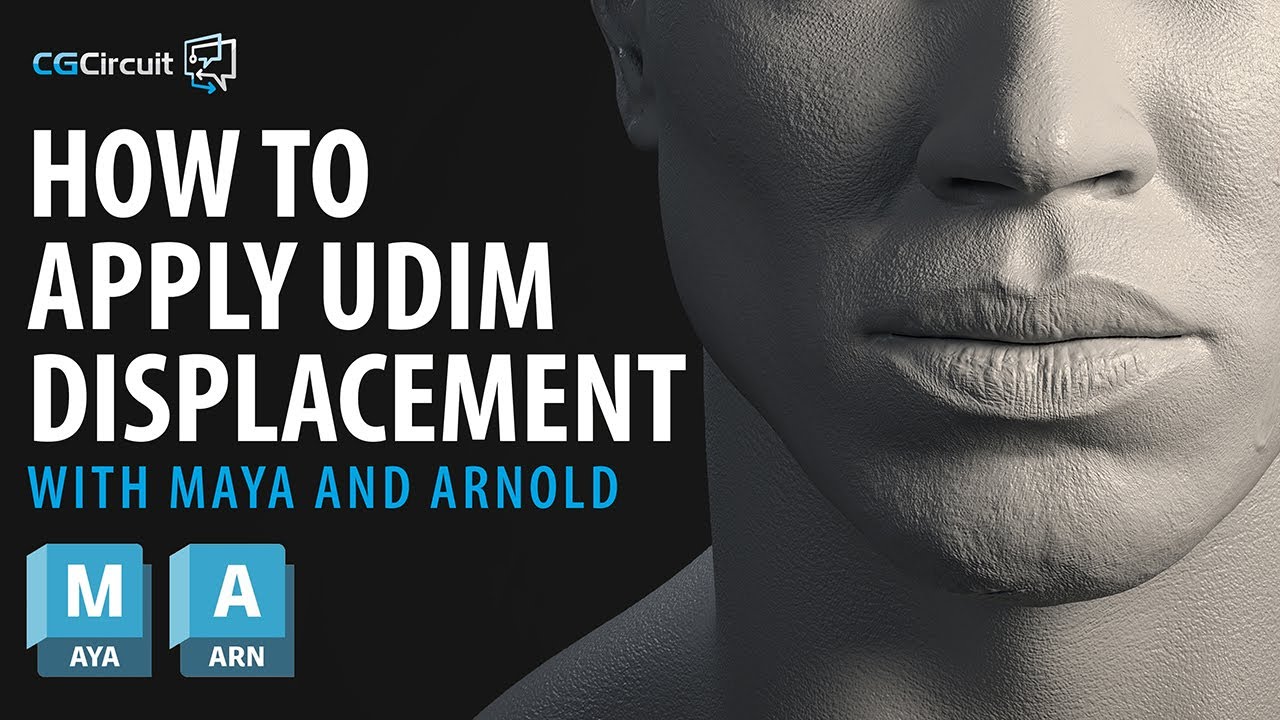 How to apply Displacement to your Character in Maya and Arnold using ...
