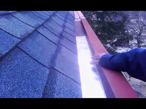 fixing box gutter - YouTube