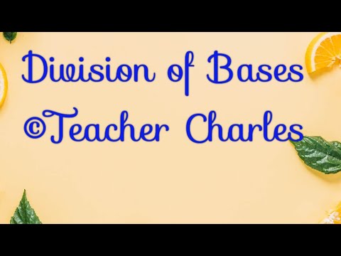 How to divide numbers in given bases - YouTube