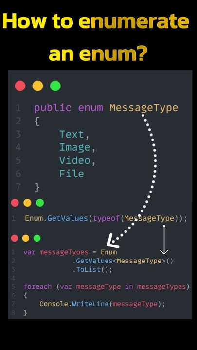 Effortlessly Enumerate C# Enums in Seconds! - YouTube