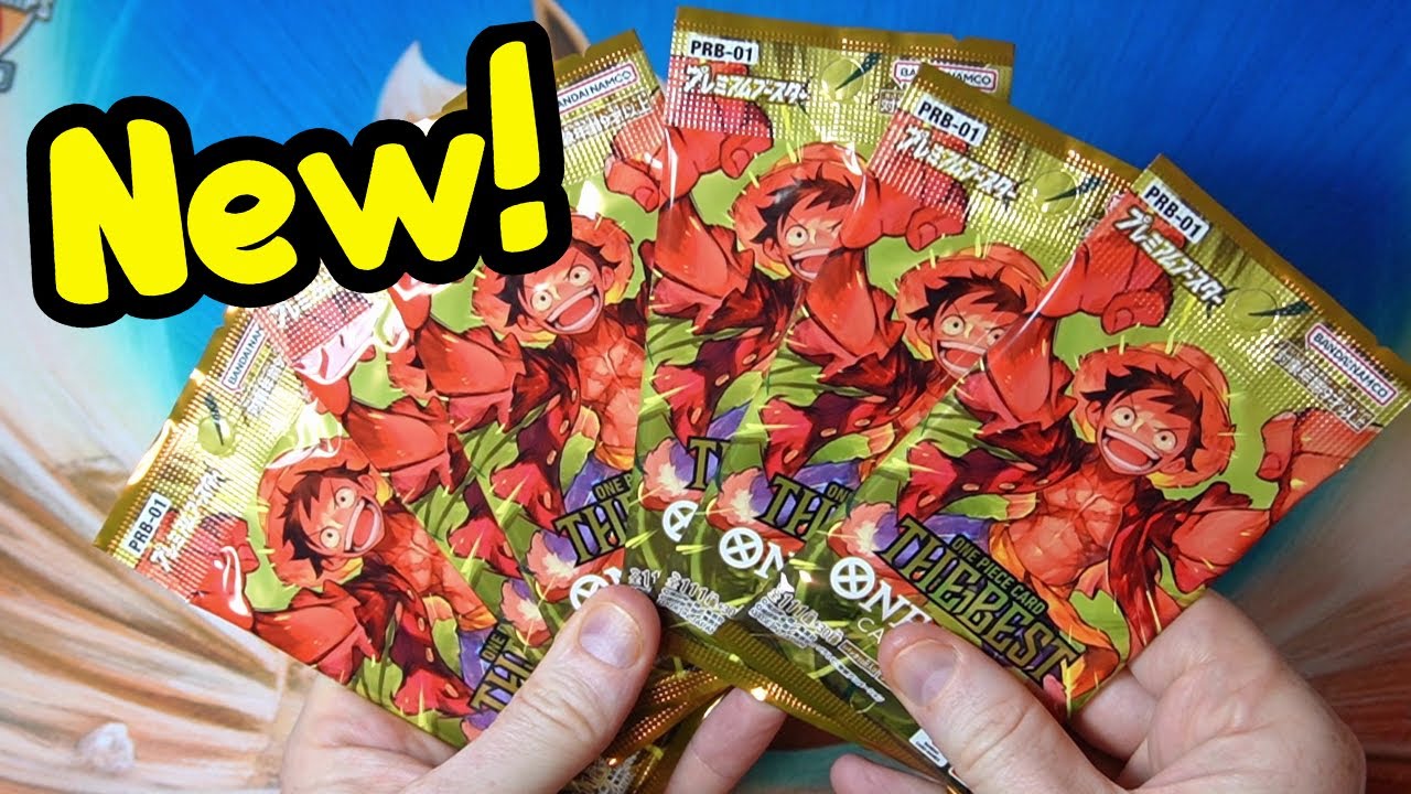 One Piece TCG The Best Premium Booster Pack Opening (PRB-01)! - YouTube