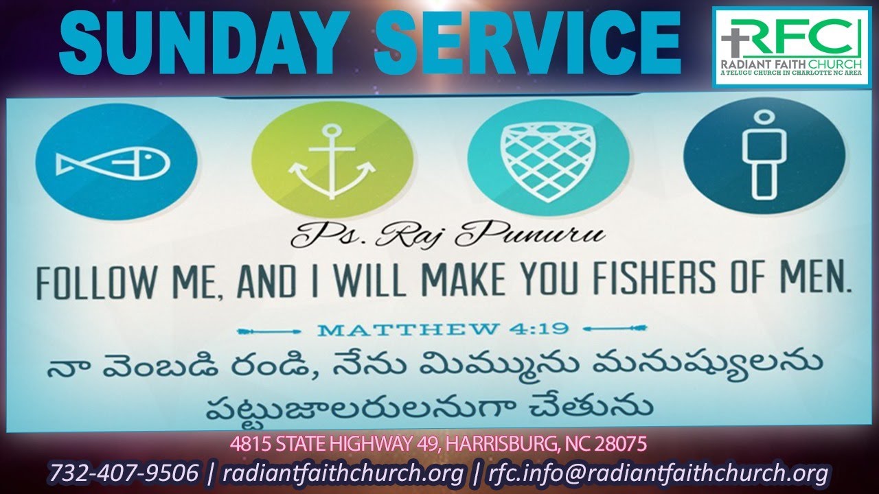 Radiant Faith Church | Sunday Evening Service | 17-NOV-2024 | Ps. Raj ...