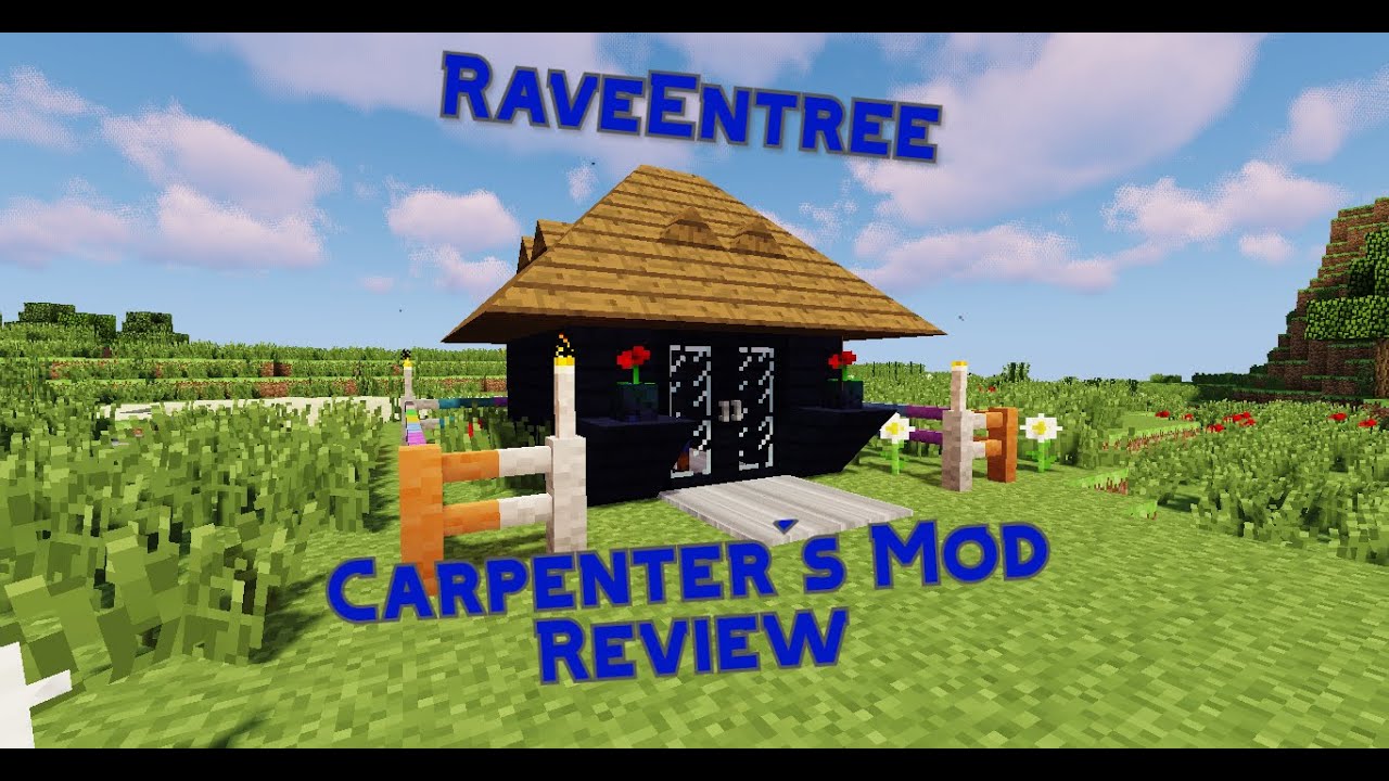 Carpenter's Blocks Mod Review| Minecraft Showcase 1.7.10 - YouTube