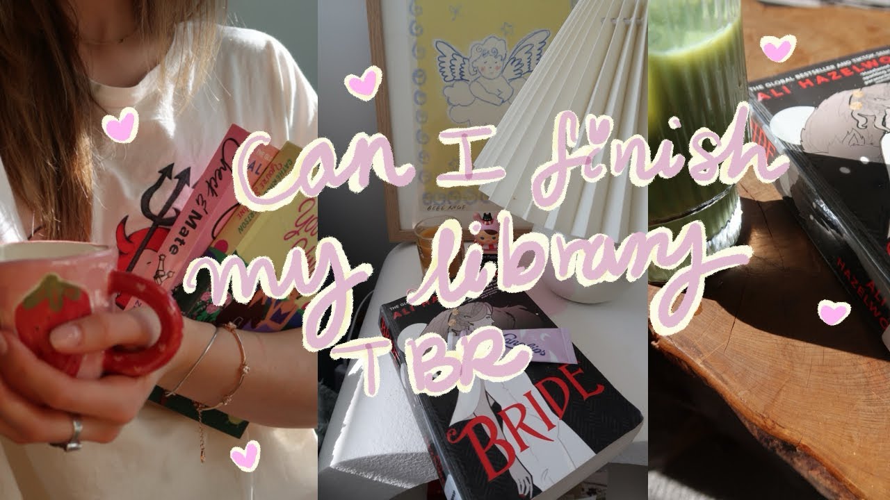 can i finish my library books tbr ♡ ep 16 tbr vlog with a 5 star book ...