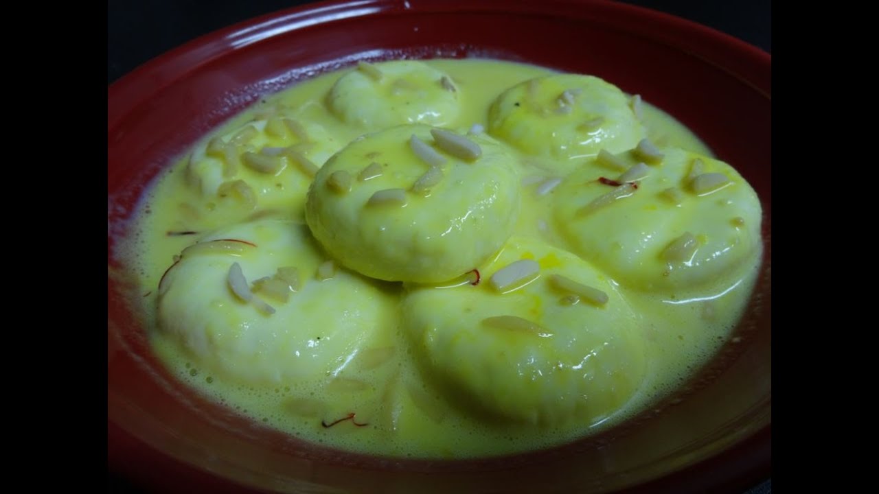 Easy Rasmalai Recipe - YouTube