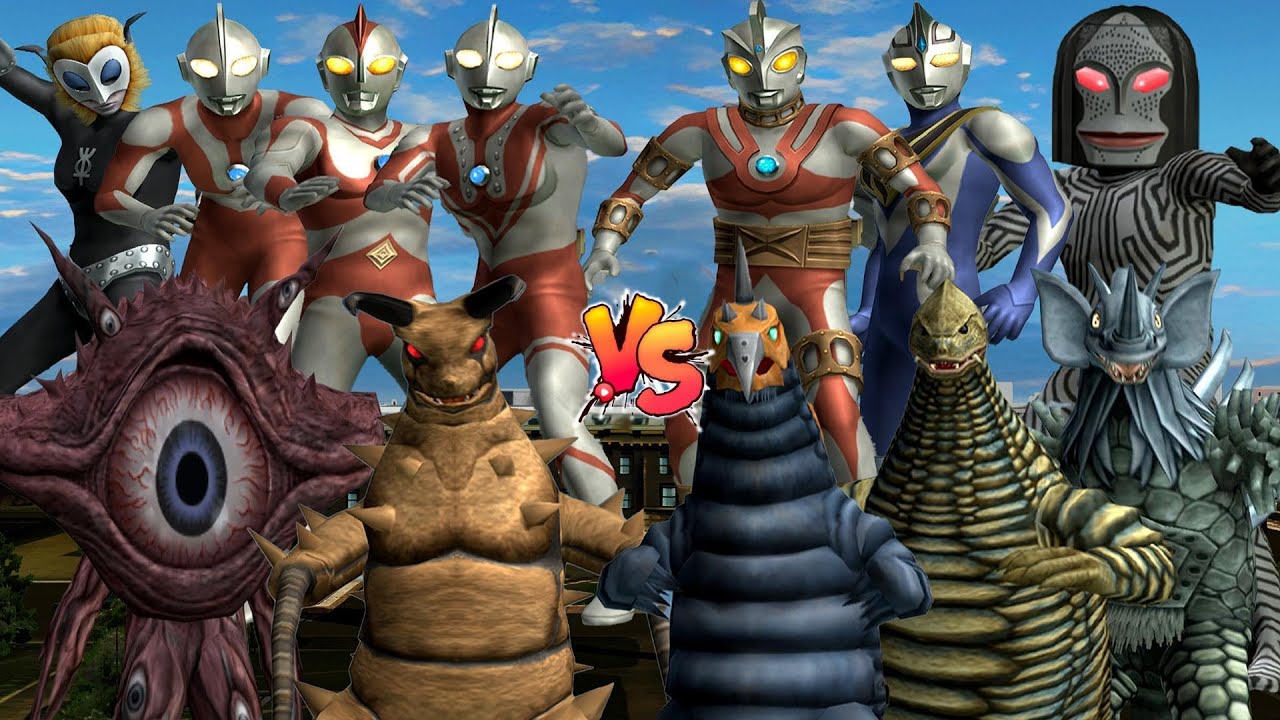 Ultraman Fighting Evolution3🔥Ultraman and monster combination battle# ...