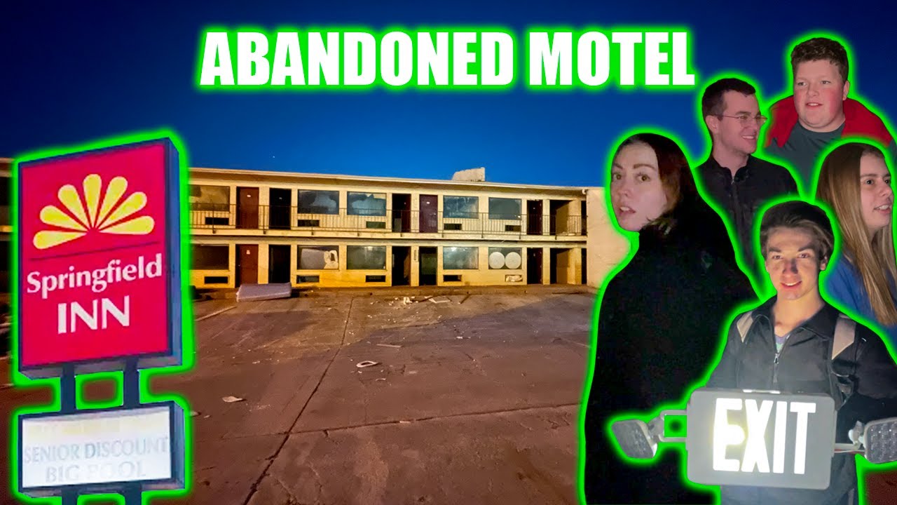 EXPLORING ABANDONED SPRINGFIELD INN MOTEL - YouTube