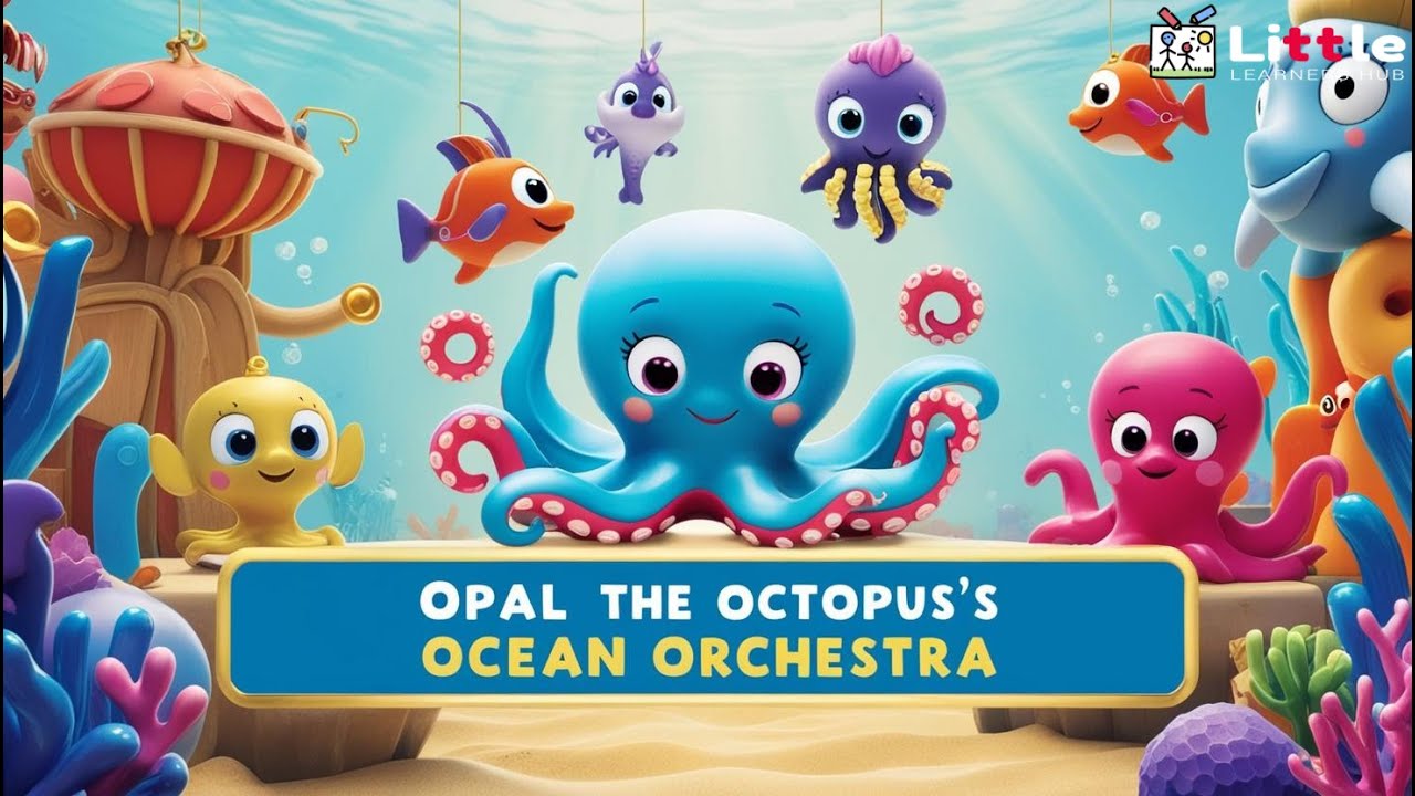 Opal the Octopus's Ocean Orchestra - Kids Animal Stories - YouTube